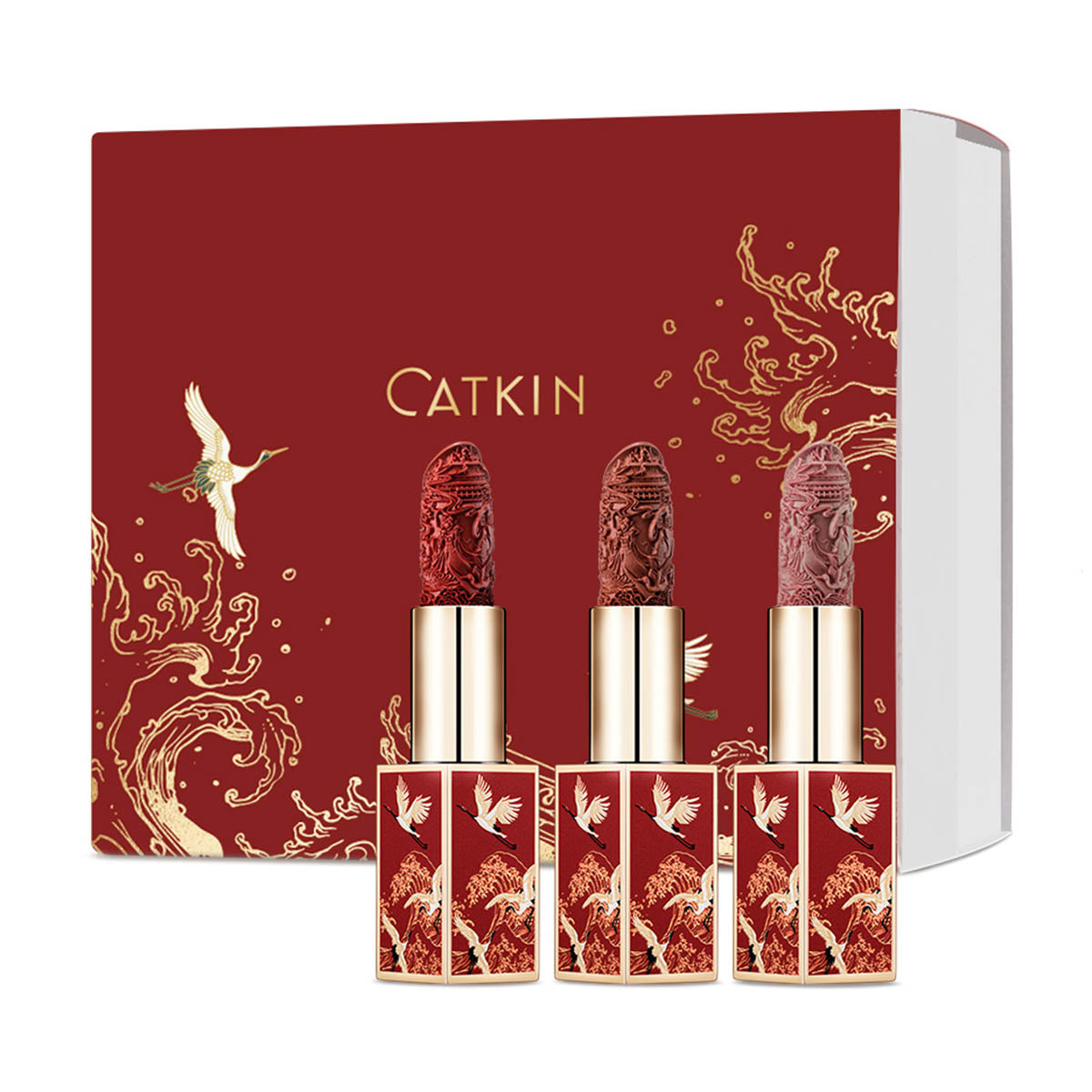 Catkin Rouge Carving Lipsticks Matte Nourish Lipstick Nude Lipstick