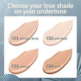 Catkin BB Cream Foundation Long-Lasting Flawless Finish Color Control