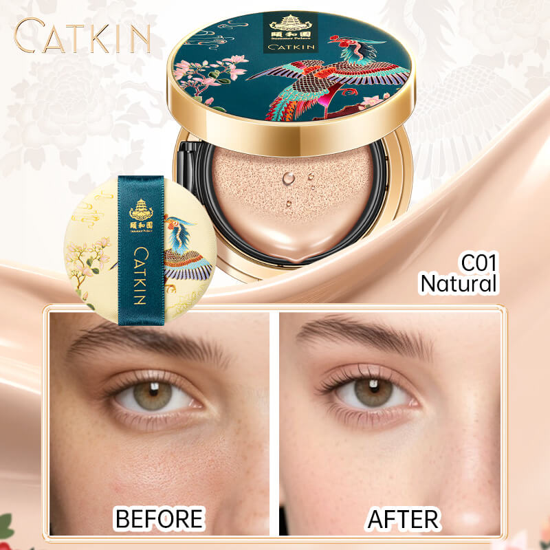 Catkin BB Cream Foundation Long-Lasting Flawless Finish Color Control